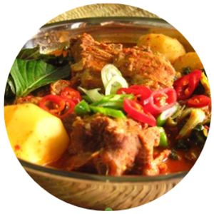26.GAMJA TANG 감자탕 (PORK BACK-BONE STEW)